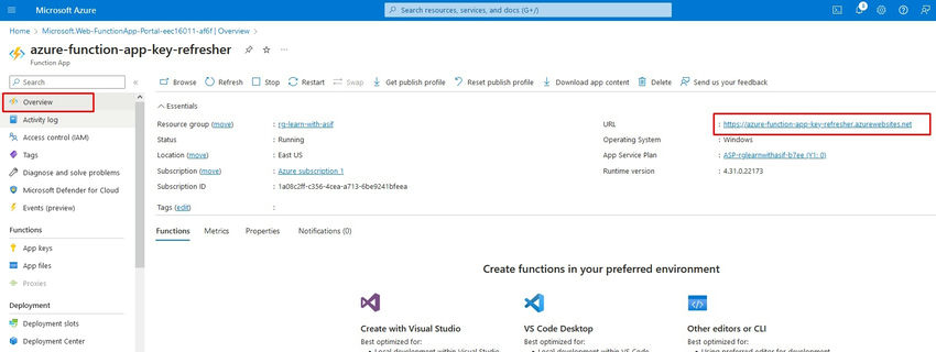 Automate Azure Key Vault Key Refresh with Managed Identity